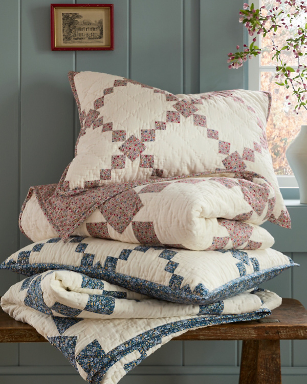 Agnes Quilt — Made With Liberty Fabric - Garnet Hill