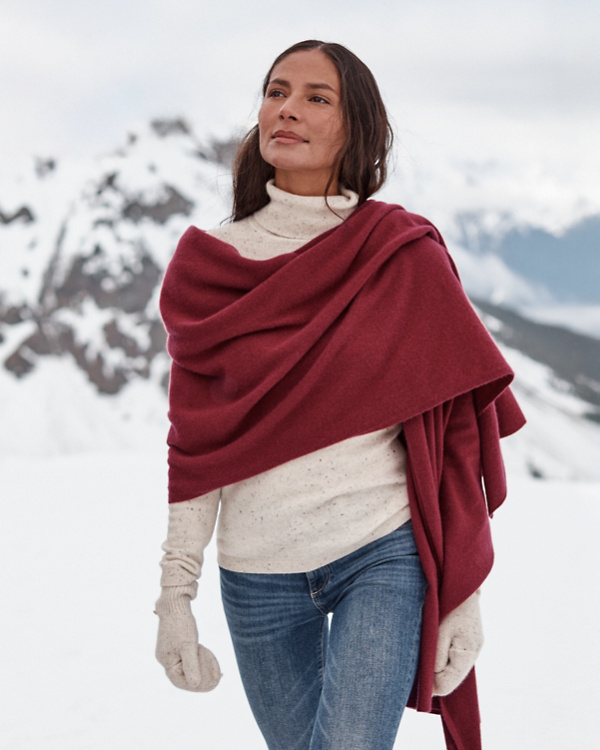 Cashmere Wrap - Garnet Hill
