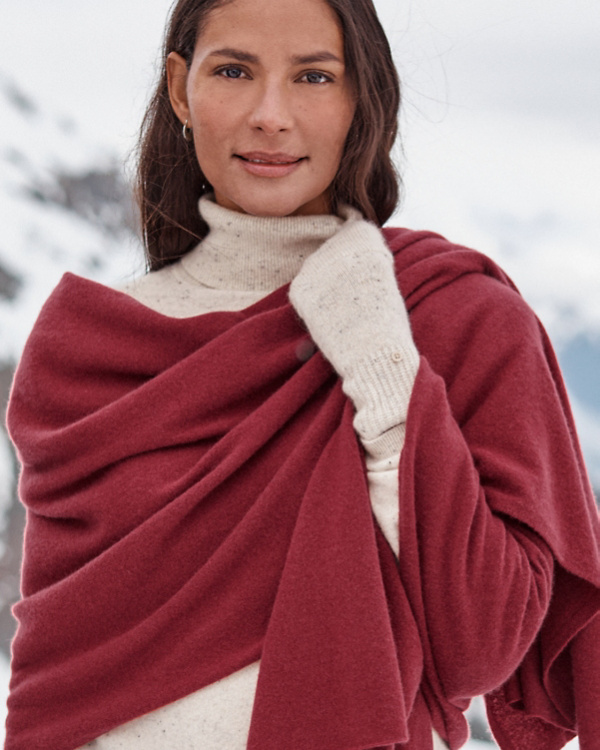 Cashmere Wrap - Garnet Hill